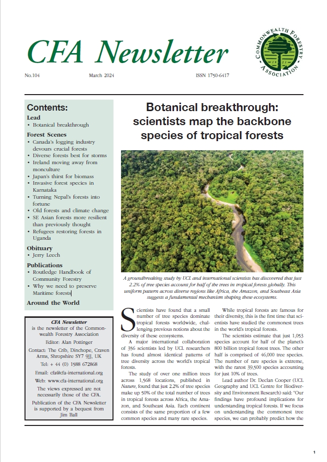 Commonwealth Forestry Association - CFA